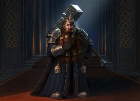 Dwarf King By Wawtman On Deviantart