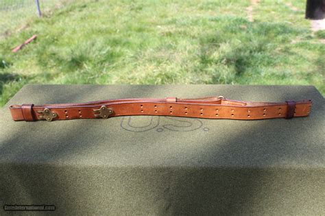 Ww I Military Leather Sling 1903 Springfield 1917 Enfield