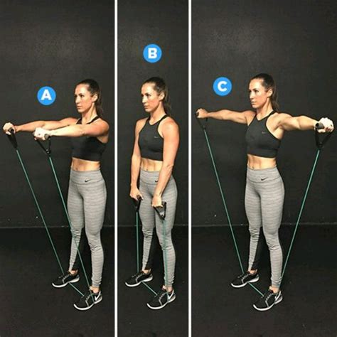 Front And Lateral Shoulder Raise By Jenn Lind Exercise How To Skimble