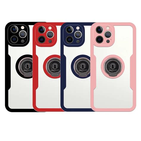 Comprar Funda Doble Con Im N Y Anilla Iphone X Xs Silicona Delantera Y Trasera Colores