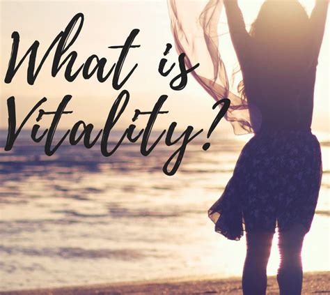 What Is Vitality Vitality Counseling