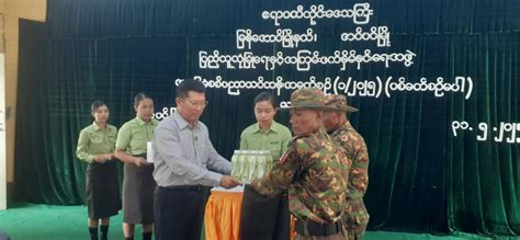 ဧရာဝတီတိုင်းဒေသကြီးအစိုးရအဖွဲ့ဝန်ကြီးချုပ် မြန်အောင်တာမိုင် ၆၂ ၆၄ အတ