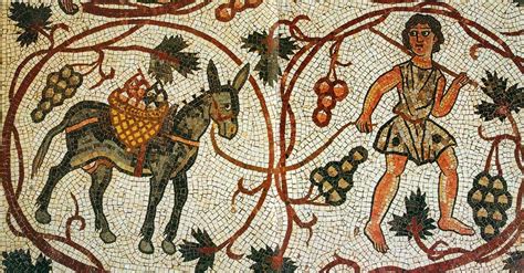 Villa Romana De Carranque Bonus Agricola El Agricultor Romano Tradicional