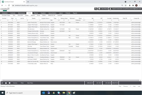 Construction Software For Sage Accounts Eque2 Construction