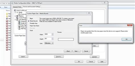 Solved Custom Paper Size In Pdf Autodesk Community
