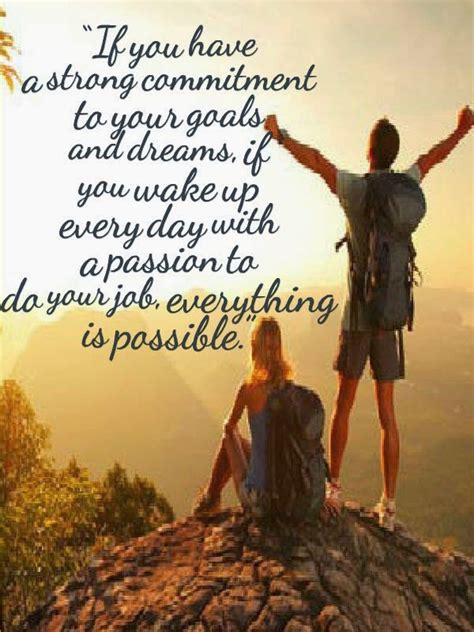 Have A Strong Commitment To Your Goals Thoroughly Positive