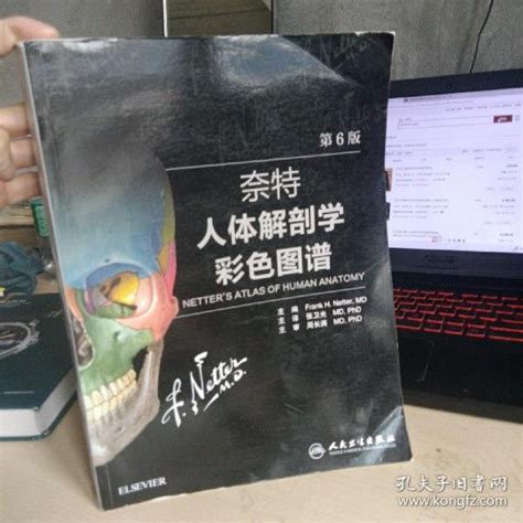 奈特人体解剖学彩色图谱第6版frank、md 编；张卫光 译孔夫子旧书网