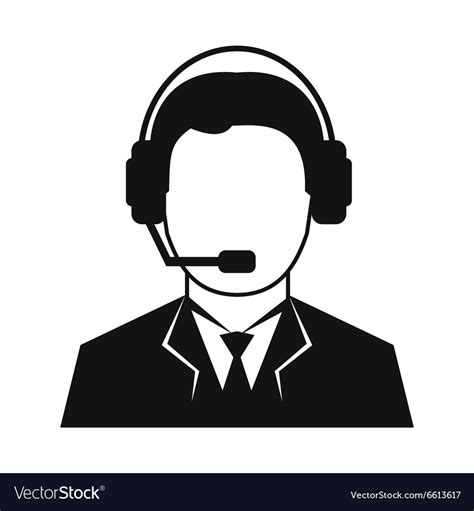 Best Man From Technical Support Royalty Free Vector Image
