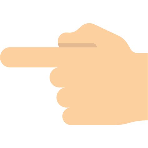 Pointing Left Vector SVG Icon SVG Repo