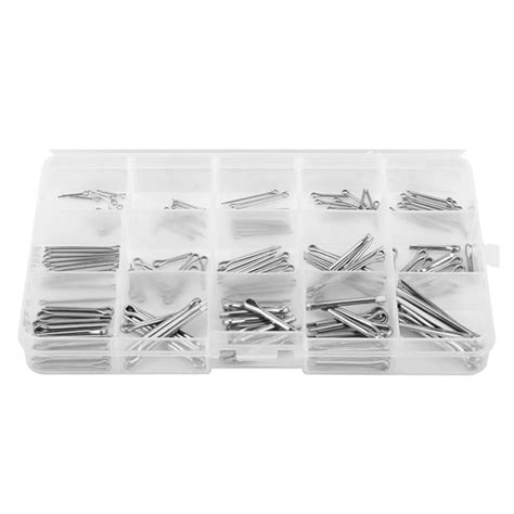 Assorted Small Size Split Pins 1000 Pack Evelyne Bolts® Greaseape