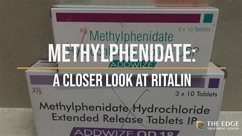 Methylphenidate Facts About Ritalin