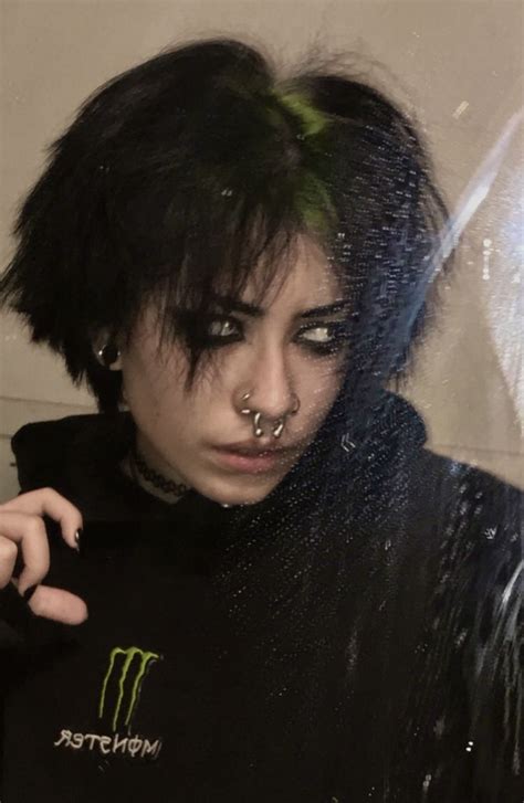 Gxthcxlt Punk Hairstyle Short Alt Haircuts Masc Alternative Masc Hair