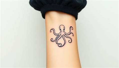 Minimalist Octopus Tattoo Simple Art With Deep Meaning