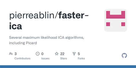github pierreablin faster ica several maximum likelihood ica
