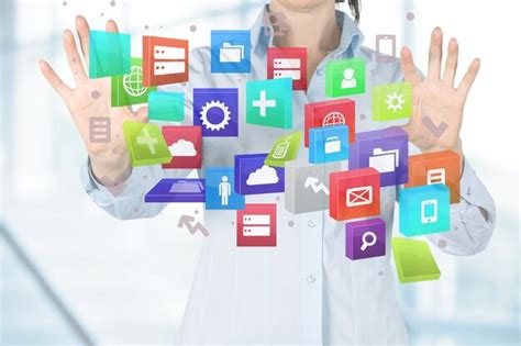 Premium Photo Businessman Using A Modern Interface