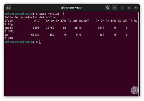 comando netstat linux ️ solvetic
