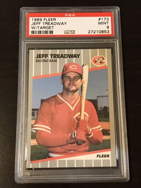 Auction Prices Realized Baseball Cards 1989 Fleer Jeff Treadway
