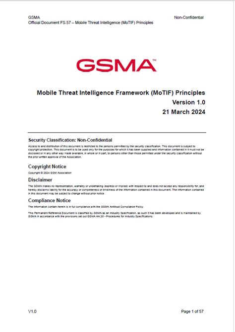 fs 57 mobile threat intelligence framework motif principles security