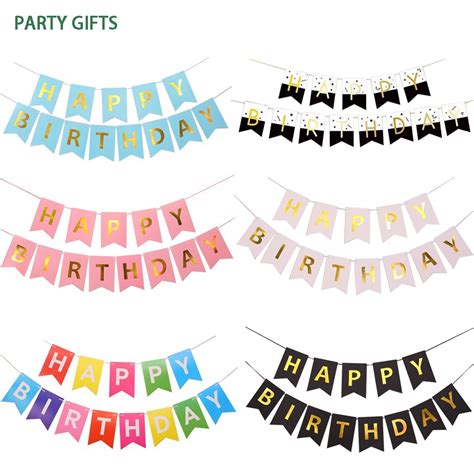 Jual Banner Hbd Segi5 Banner Kotak Banner Hbd Pinkandgold Banner Hbd