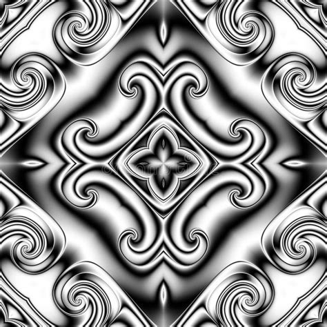 Abstract Symmetric Pattern Stock Illustration Illustration Of Shape