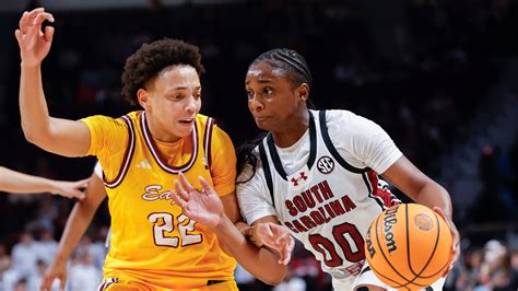 Taniya Latson Leads No 2 South Carolina To Blowout Victory Over Winthrop