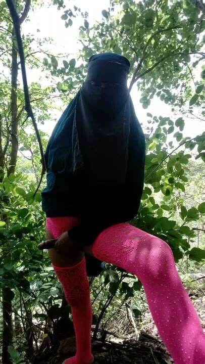 Jangal Me Mangal Burqa Niqab Crossdresser Desi Look Feat Pradeep