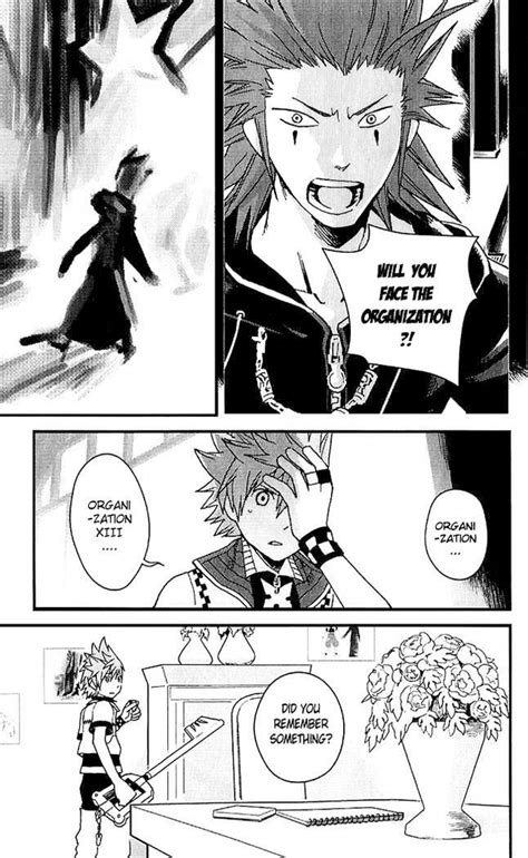 Scene Comparison Of Roxas Departure Between The Days Manga And The Kh2