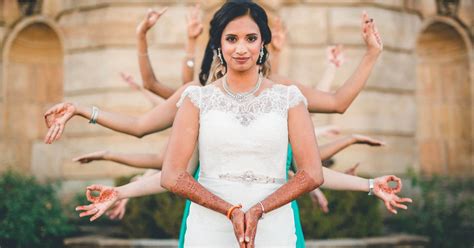 Vibrant Multicultural Wedding Popsugar Love And Sex