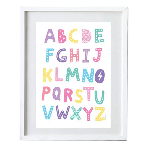 Abc Poster Livac Designs