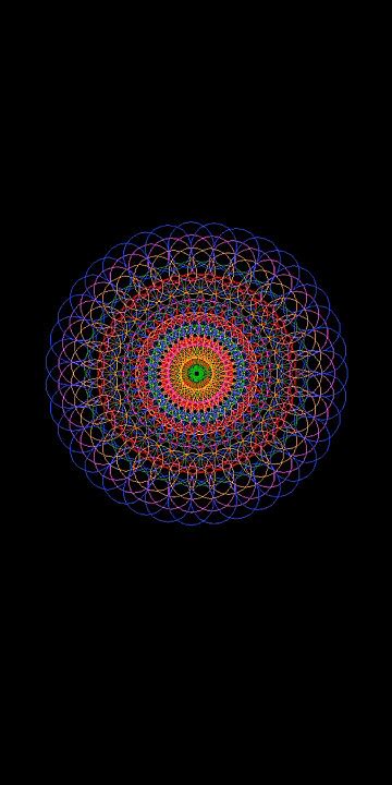 🌺circular Flower Coding Using Python Coding Python Codingtool Viralvideo Viralshort