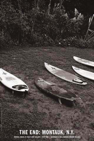 The End Montauk Ny Sonya Exhibition Poster Ditch Plains Press