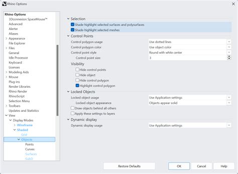 Selected Objects Not Transparent Rhino For Windows McNeel Forum