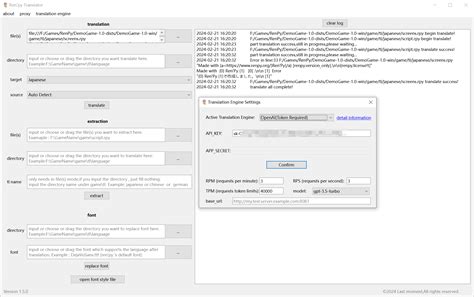 Tutorial Tool Renpy Renpy Translator V150 Multi Translation Engine Free And Open