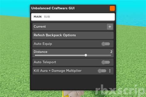 Balanced Craftwars Overhaul Auto Equip Teleport Scripts Rbxscript