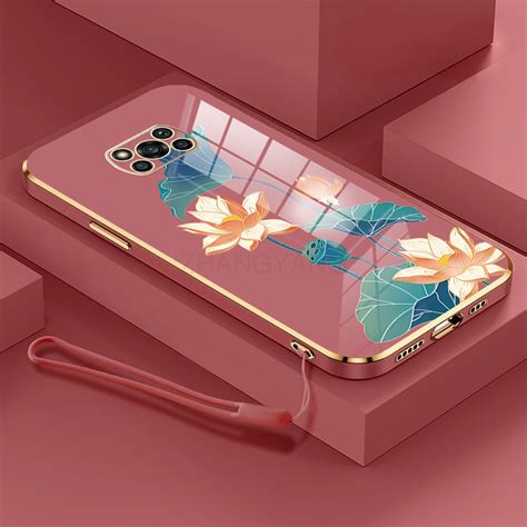 Casing Poco X3 Nfc Poco X3 Poco X3 Pro Phone Case Electroplated Silicone TPU Soft Shell Colorful