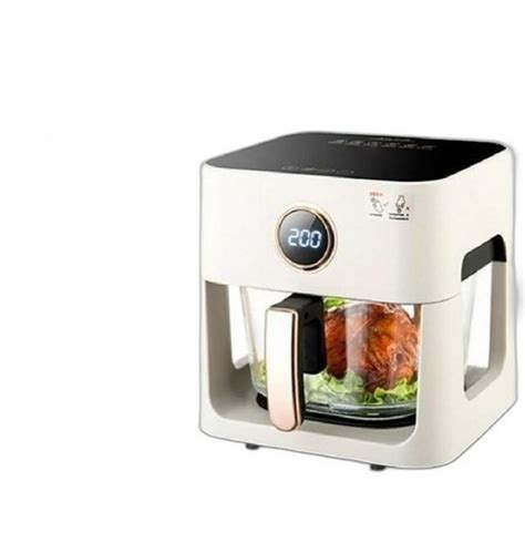 글라스 에어프라이어 6l 대용량 에어프라이기 유리 오븐 친환경 에어프라이 가정용 투명 티몬