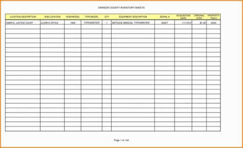 simple inventory system excel worksheet and spreadsheet to inventory