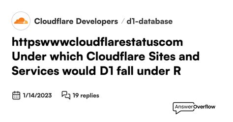under which `cloudflare sites and