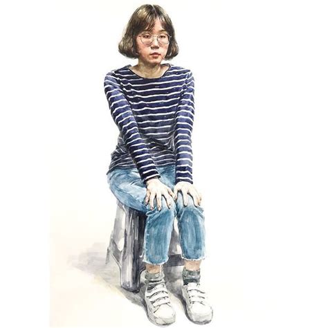 아임파인아트미술학원 회화전문 인체수채화 미대 예고입시 On Instagram 인체수채화 시범작 인체수채화 인체실기 미대입시 서양화입시 입시미술 일산미술