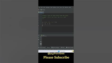 Convert Two Lists Into Tuples In Python Pythonvibes Pythonvibes