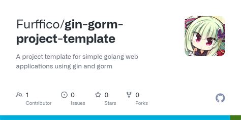 Github Furfficogin Gorm Project Template A Project Template For
