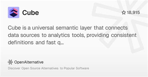 Cube Open Source Alternative To Hasura Snowflake And Segment