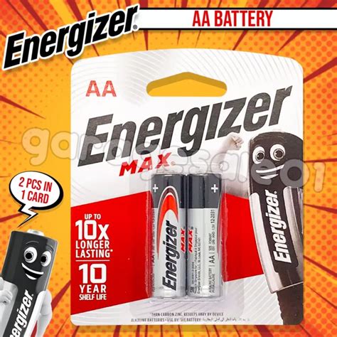 Aa Energizer Max Battery In Pack Lazada Ph