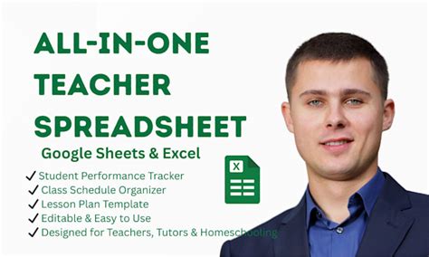 Create Custom Spreadsheet For Student Performance Class Schedule And