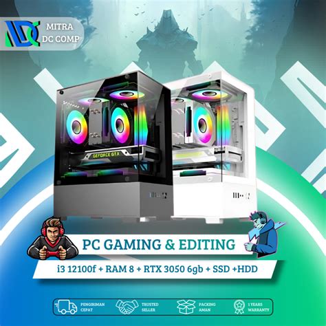 Jual Pc Rakitan Gaming Editing Intel Core I F Ram Gb Vga Rtx Gb Ddr Ssd Hdd