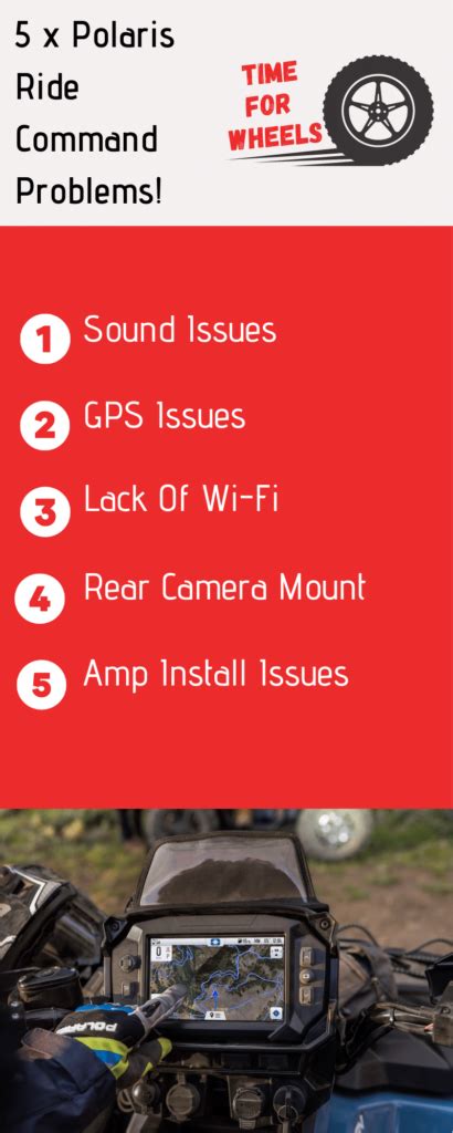 5 × Polaris Ride Command Problems And How To Fix It Timeforwheels Your Ultimate Atv And Utv