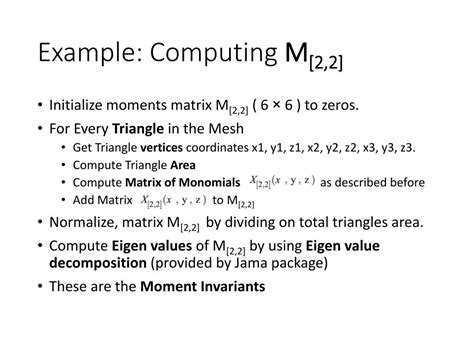 Ppt Using Local Moment Invariants For Partial 3d Shape Matching And Retrieval Powerpoint