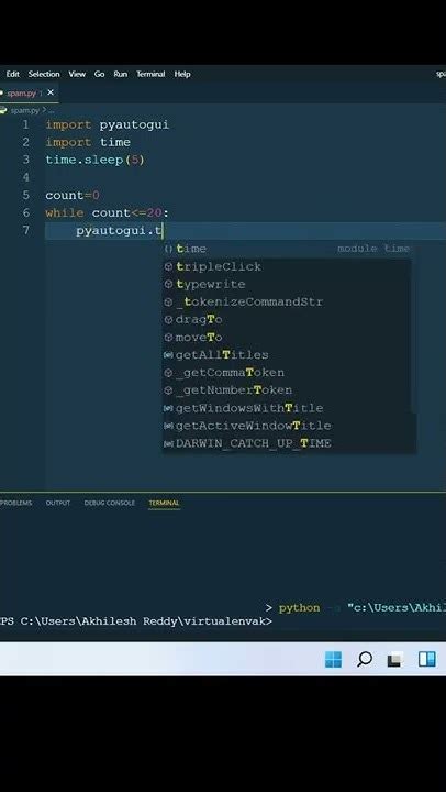Send Unlimited Message In Whatsapp Using Python 😍 Shorts Viral