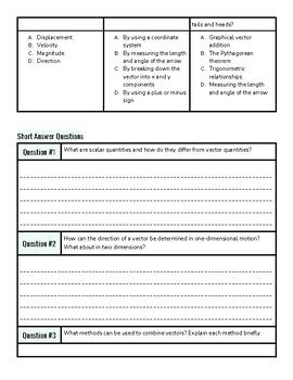 Scalar And Vector Quantities Physics One Day Lesson By Professor C Academy