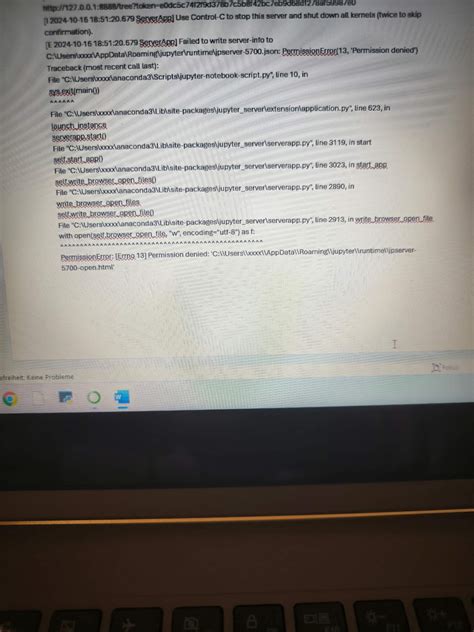 Jupyter Notebook öffnet Sich Nicht Programmieren Python Windows 11